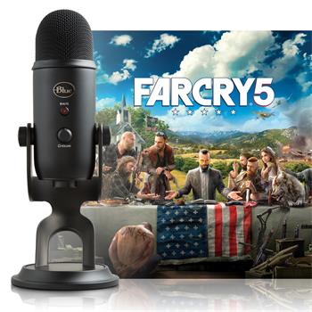 BLUE Yeti černý - Bundle Far Cry 5 - IT TRADE.cz