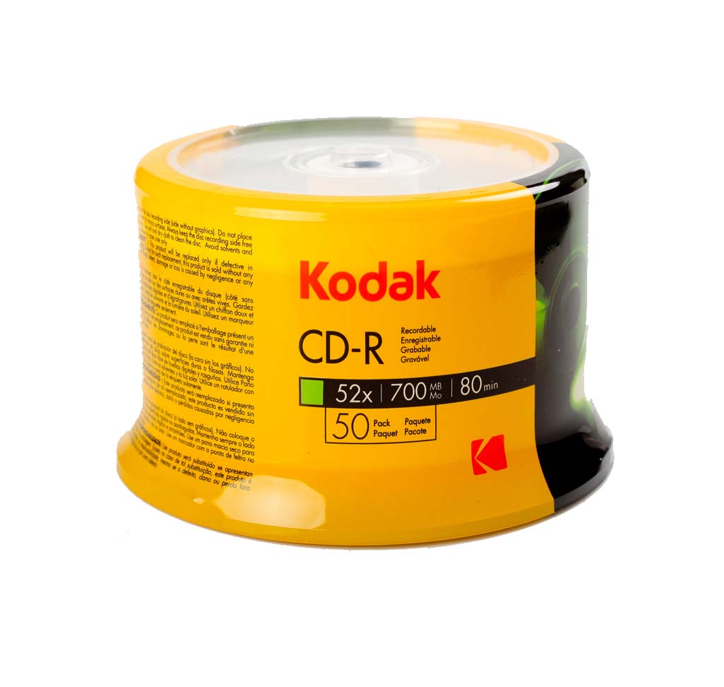 KODAK CD-R 700MB 52x folie 50pck/bal - IT TRADE.cz