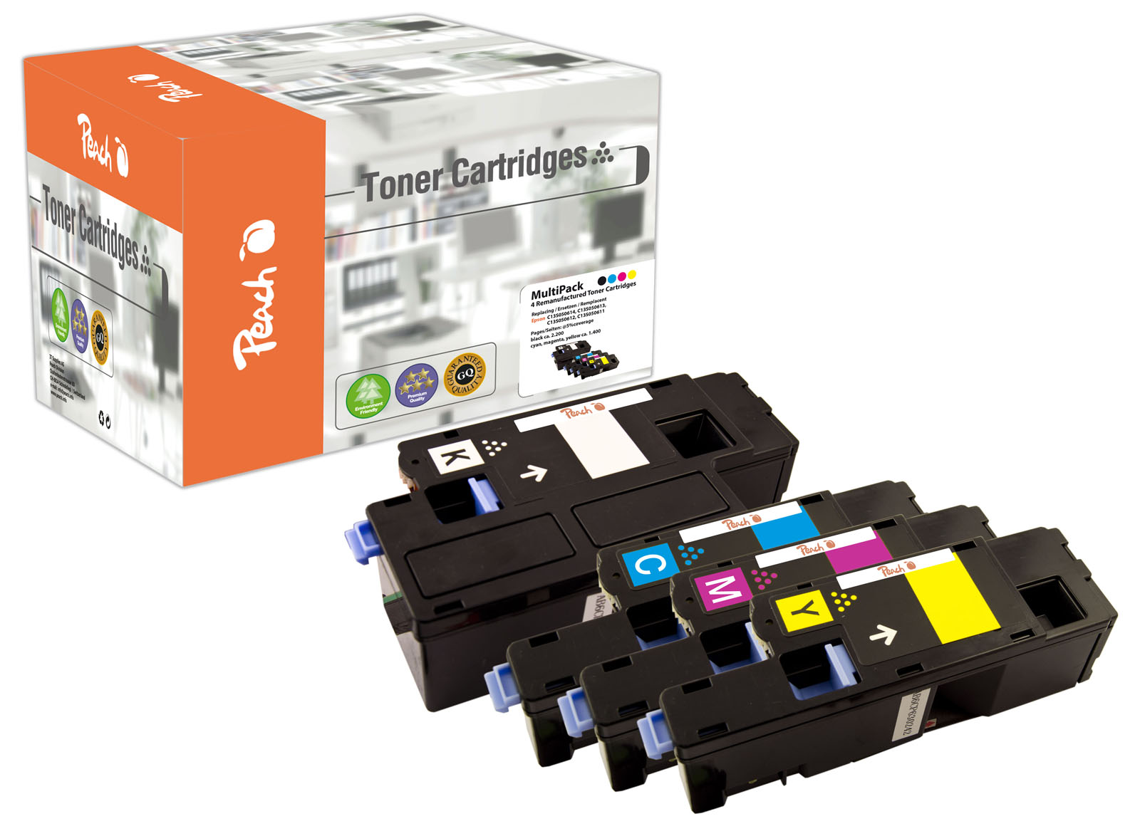 Peach Toner Epson Epson C1700 Multipack - IT TRADE.cz