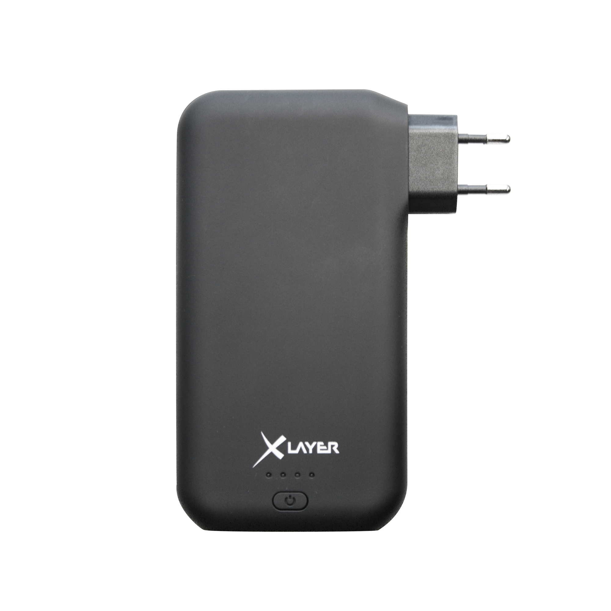 XLAYER Powerbank PLUS Power Plug 10050mAh černá - IT TRADE.cz